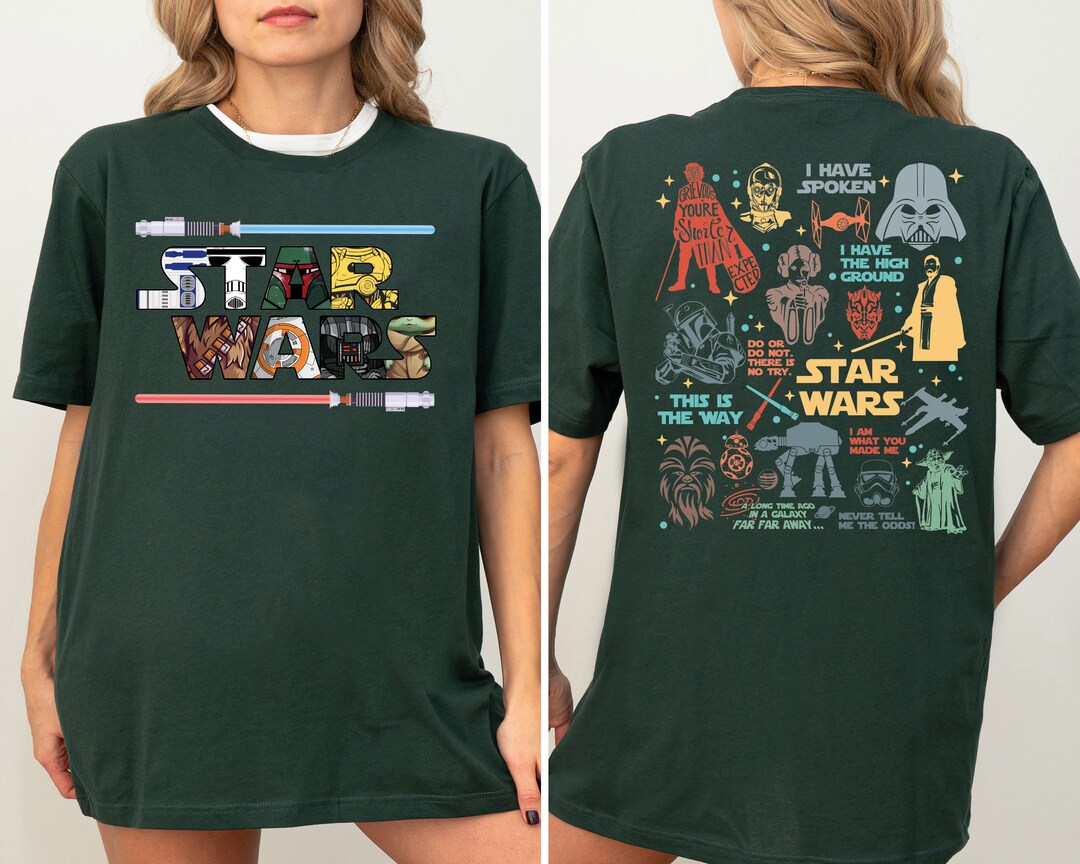 Star Wars Disney Shirt, Disney Squad Star Wars Shirt, Star Wars ...