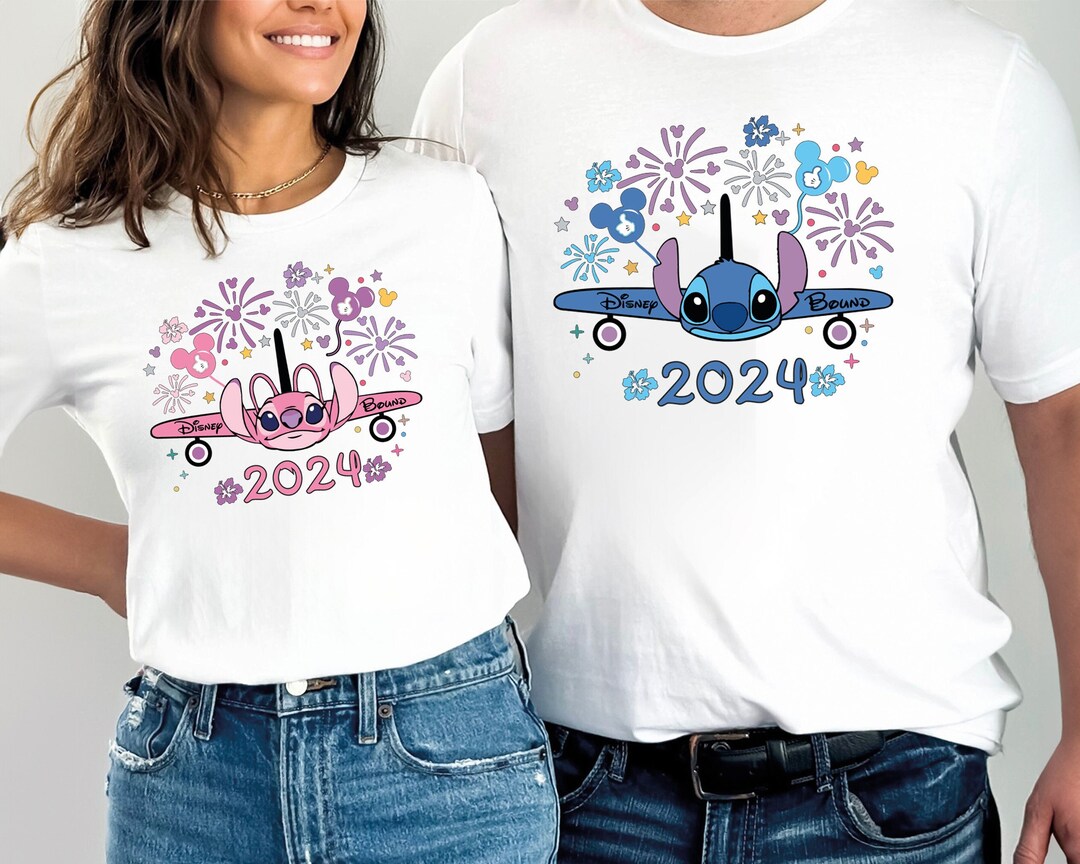 Disney Bound Shirt, Disneyland Stitch and Angel Shirt, Disney Bounding ...