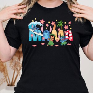Stitch and Lilo Mama Shirt, Disney Mama Shirt, Disneyland Mom Shirt ...