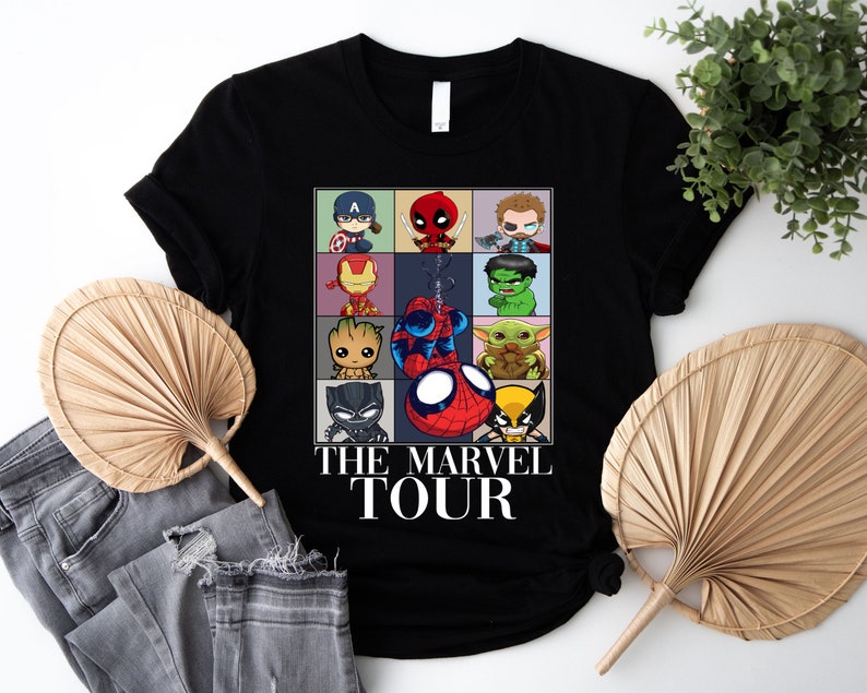 Disney Marvel Tour Shirt, Superhero Avengers Shirt, Disneyland Vacation 2026, Disneyworld Hero ...