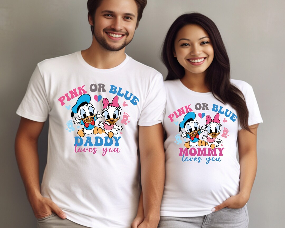 Disney Donald Daisy Gender Reveal Shirt, Keeper of the Gender Shirt ...