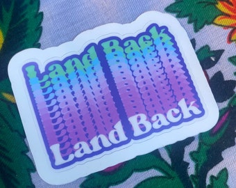 Land Back Pin - Etsy