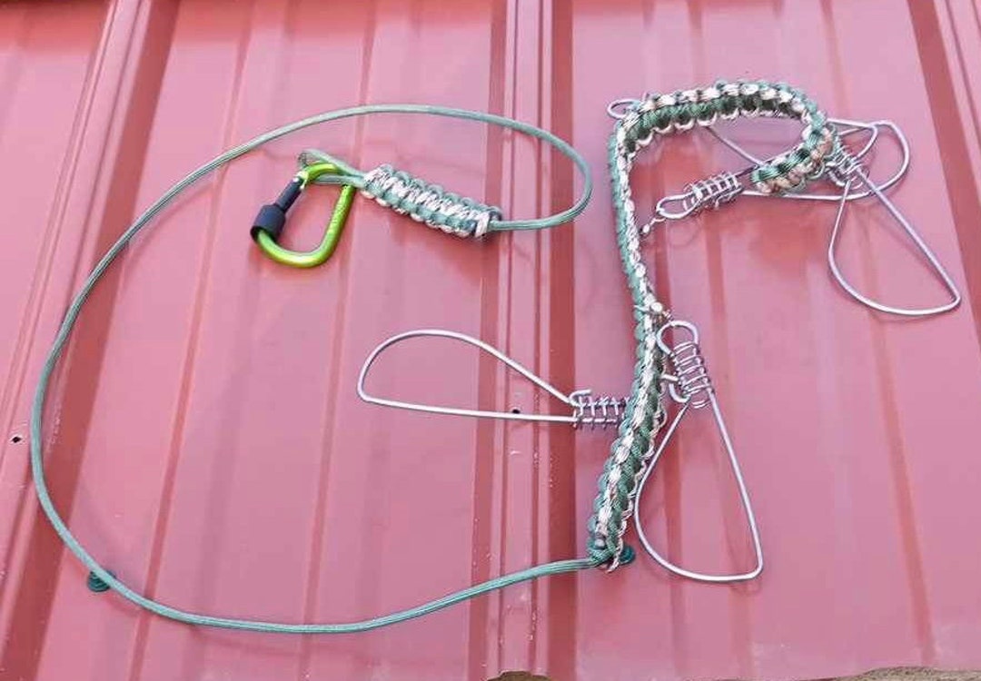 Patented Fish Stringer Military Green and Camouflage, Fishing, Stringer ...