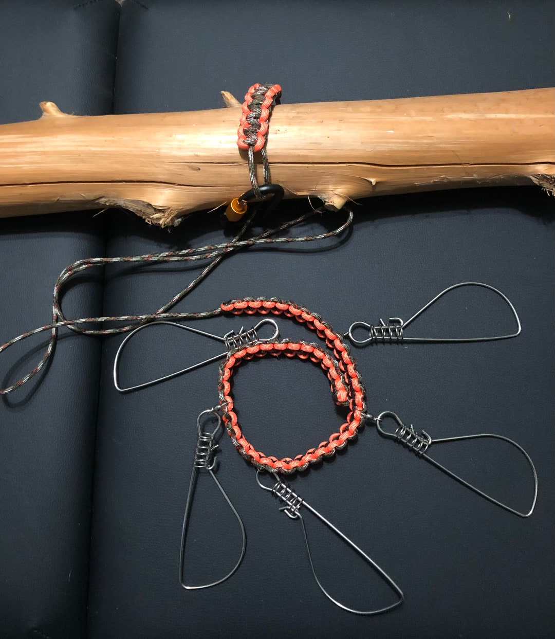 Fishing Stringer Patented Orange and Desert Camouflage Fishing, Fish ...