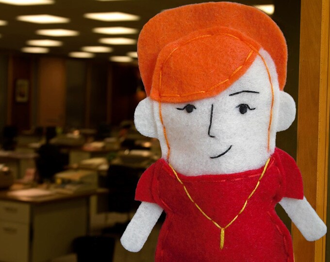 Joan Holloway of Man Men Felt Finger Puppet - Etsy