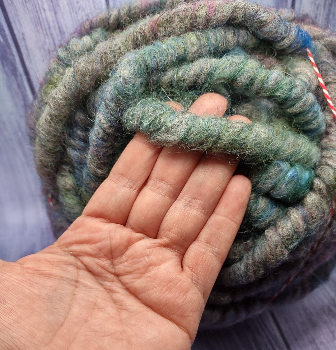 Karakul Core Spun Wool Yarn for Rugs SE2SE - Etsy