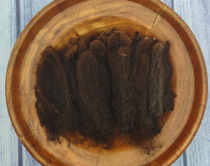 Black Merino Raw Wool - Natural Colored Soft Fleece - Etsy