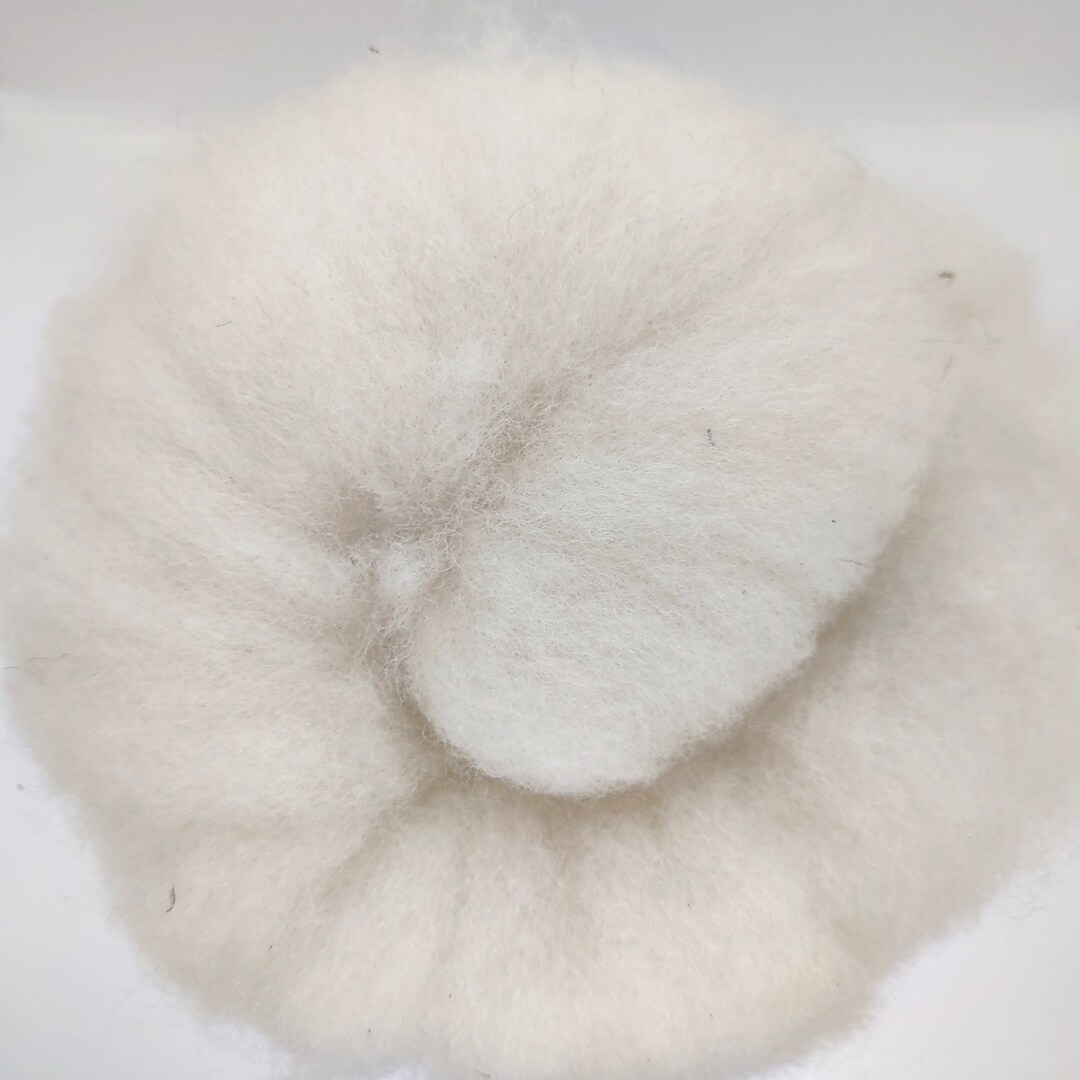 Clun Forest Wool Roving Shave Em to Save Em White - Etsy