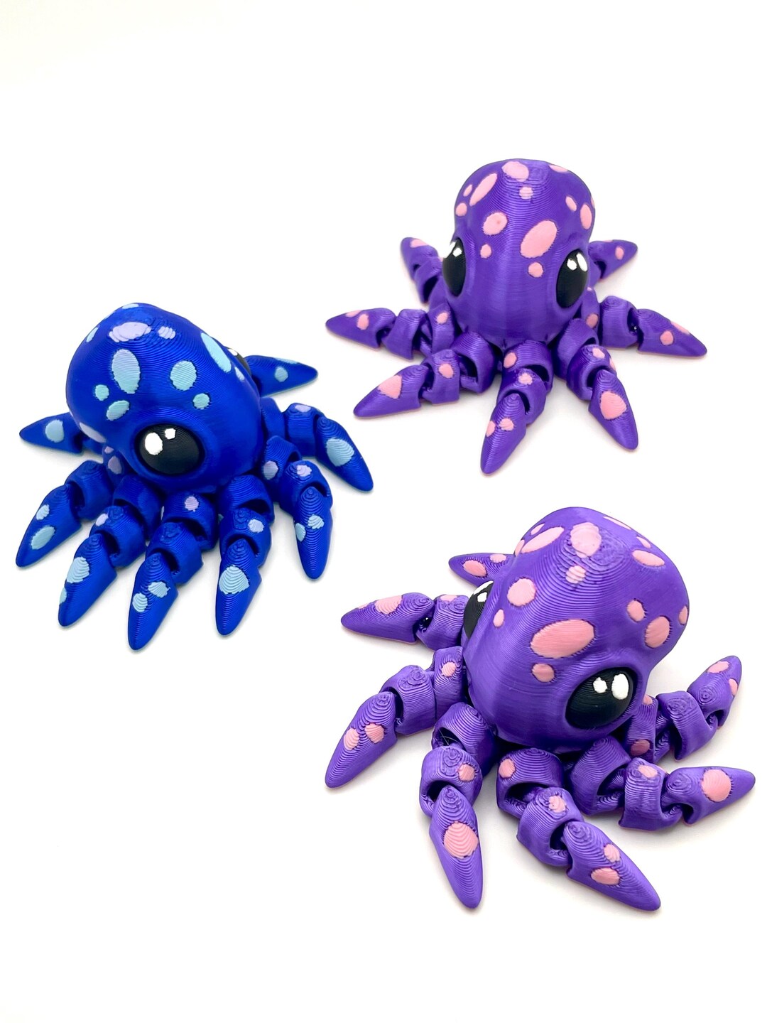 Articulating Flexi Octopus | Fidget Toy - Etsy