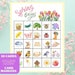 Spring Bingo Printable Game Set of 30, Spring Classroom Game, Spring ...