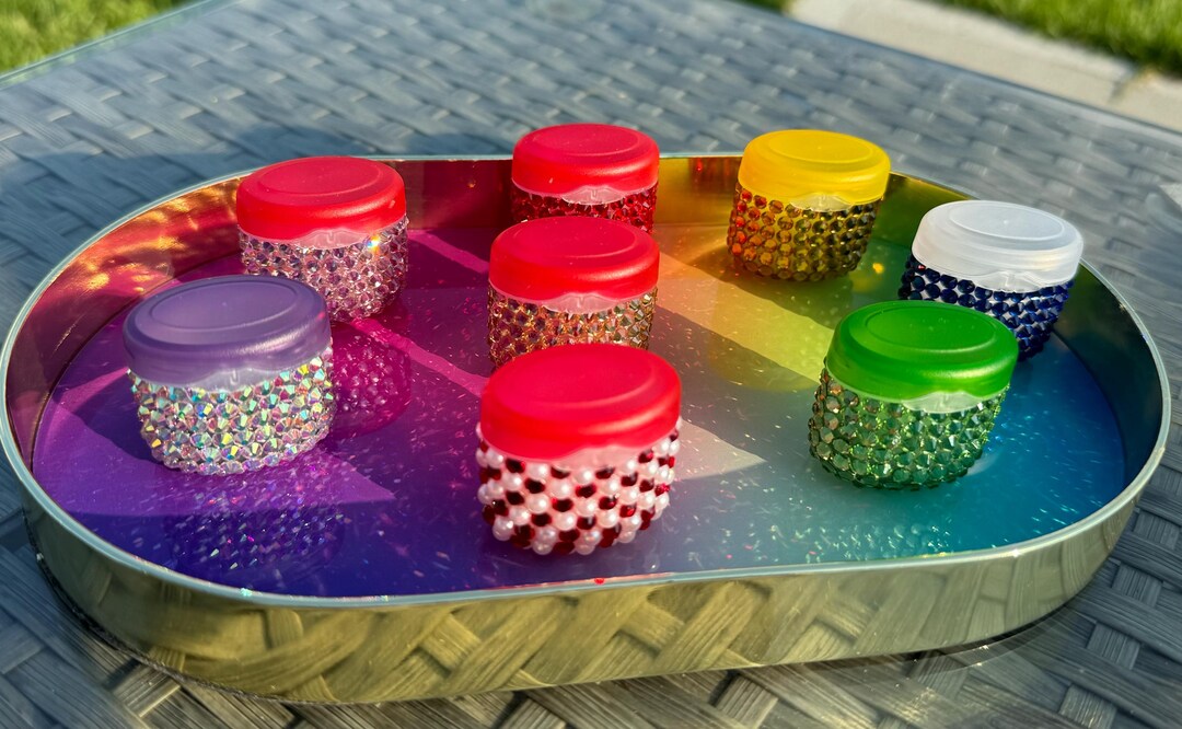 Rhinestone Lip Balms in 8 Different Flavors and Colors! - Etsy