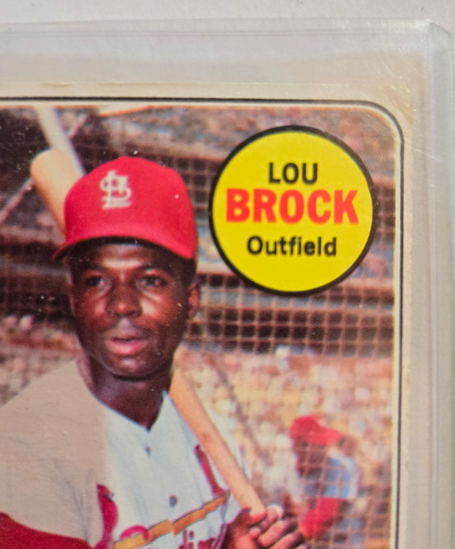 Lou Brock, Topps Baseball Card #85, St Louis Cardinals, 1968 -1969 ...