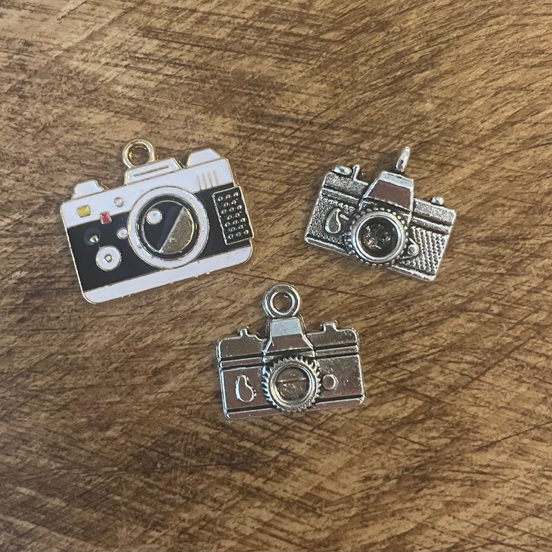 Camera Charm - Etsy