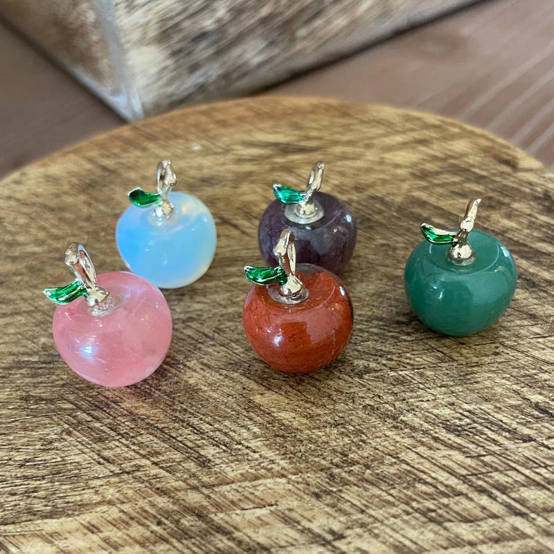 Apple Pendants - Etsy