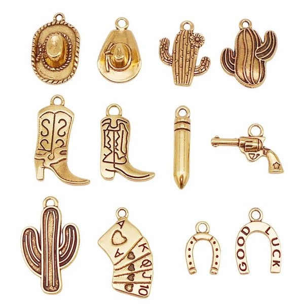 Cowboy Jewelry Charms - Etsy