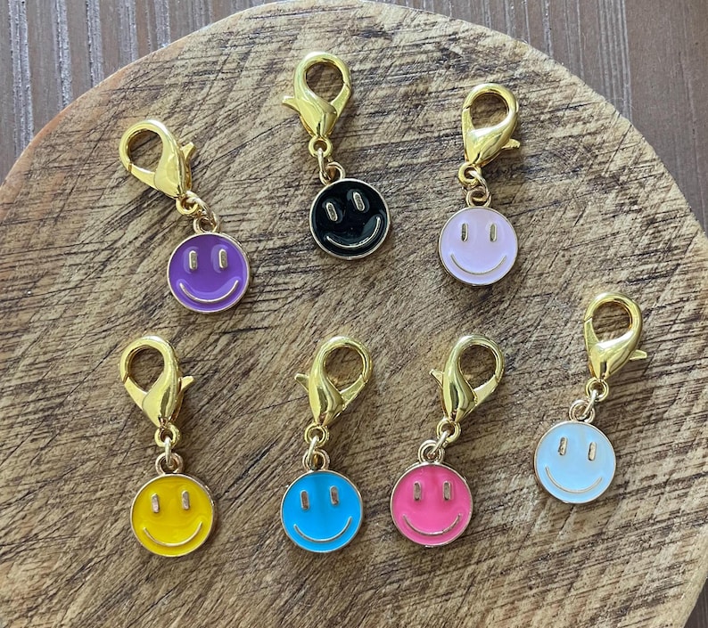 Smile Face Charms,round Smiley Face Charms,charms for Diy Projects ...