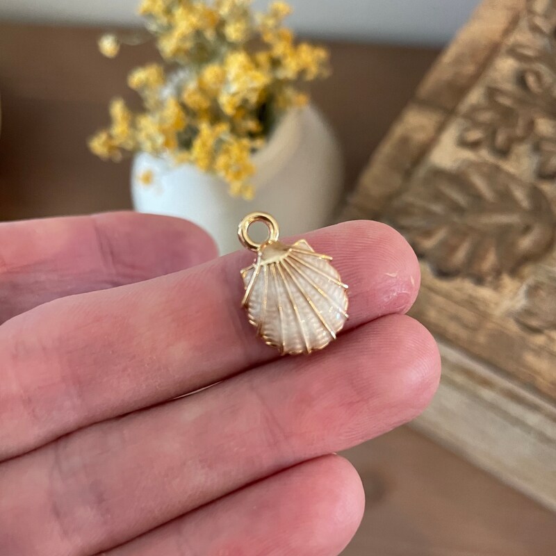 Seashell Charms - Etsy