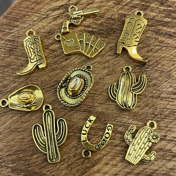 Cowboy Charms - Etsy
