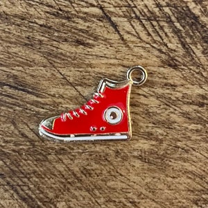 Converse Shoe Charms: Trendy DIY Jewelry Pendants (18mm) - Etsy