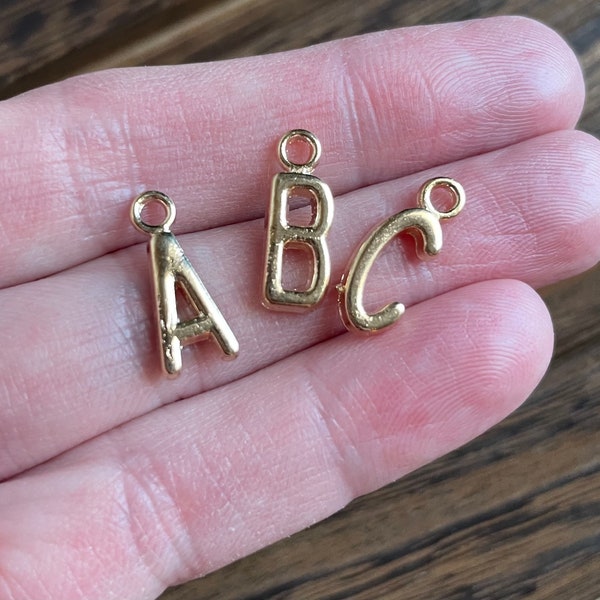 Alphabet Charms - Etsy