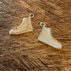 Converse Shoe Charms: Trendy DIY Jewelry Pendants (18mm) - Etsy