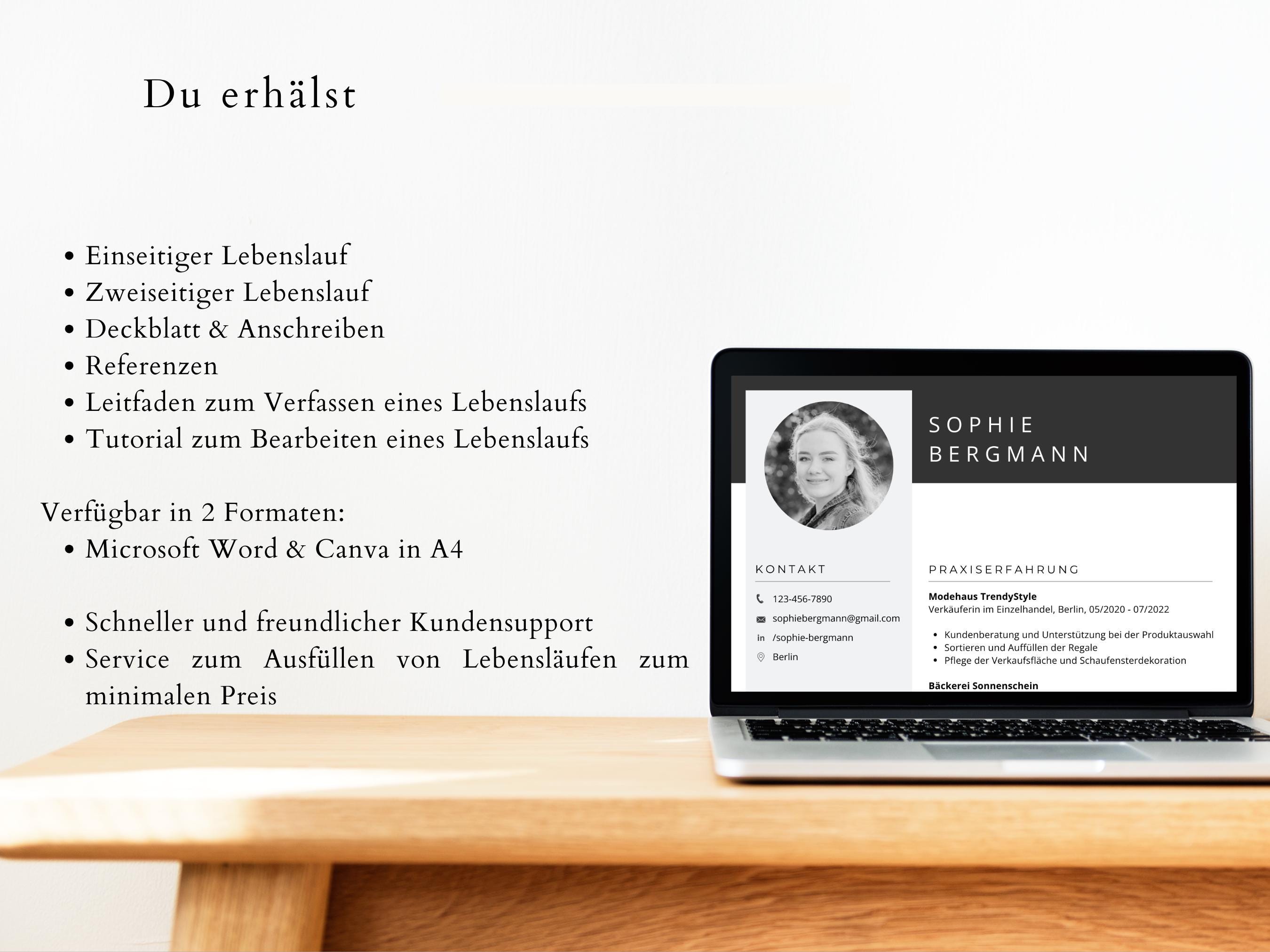 Student Resume Template: Modern CV Design (word & Canva) - Etsy
