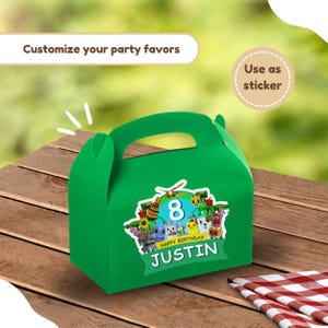 Editable Grow A Garden Cake Topper: Printable DIY Party Decor (canva ...