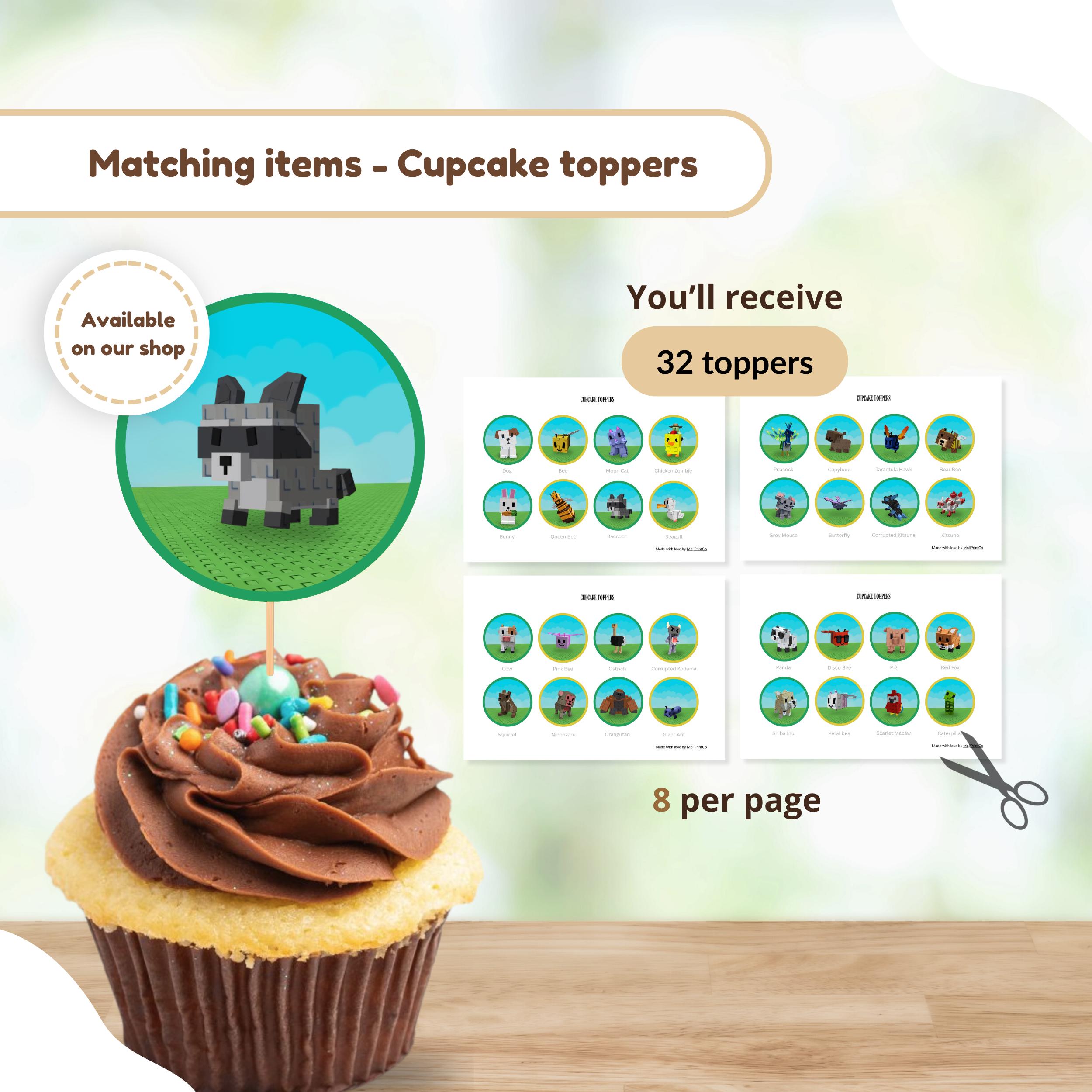 Editable Grow A Garden Cake Topper: Printable DIY Party Decor (canva ...