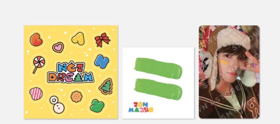 Nct Dream Candy Tattoo Sticker Set New & Sealed Renjun - Etsy