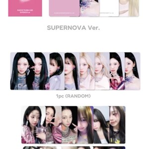 Aespa Random Trading Card Armageddon Ver Supernova Ver Brand New Sealed 2 Pcs Photocard/ Pack - Etsy