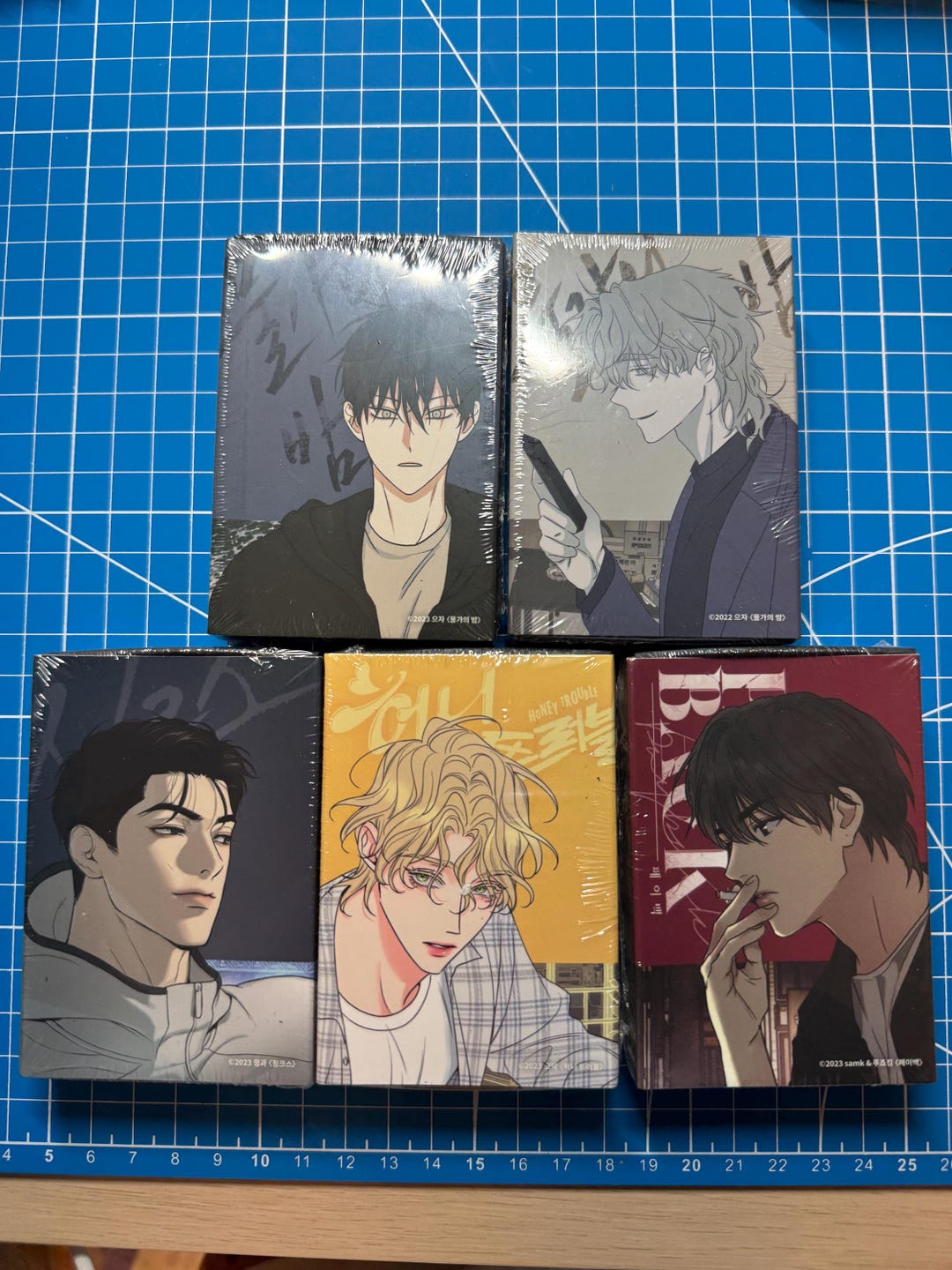 Korean Manhwa Bomtoon Lezhin Official Collection Sticker Set Box Brand ...