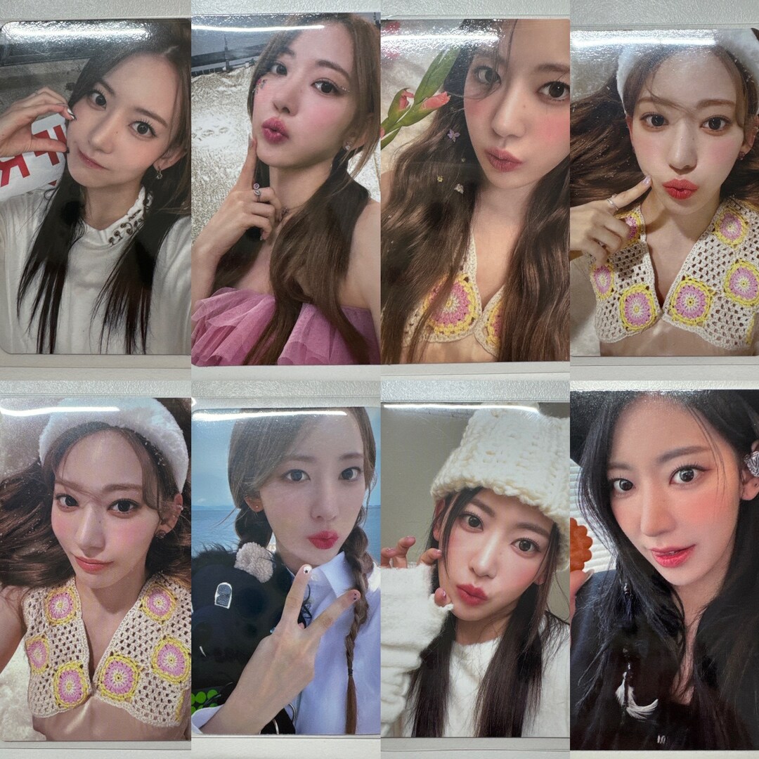 LE SSERAFIM Sakura Official Album/lucky Draw Event Benefit Photocard ...