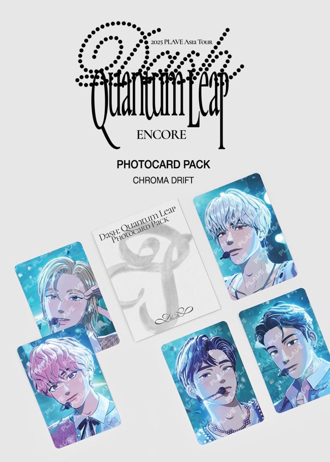 Plave Dash: Quantum Leap Photocard Pack Official Brand New Sealed ( 5 ...