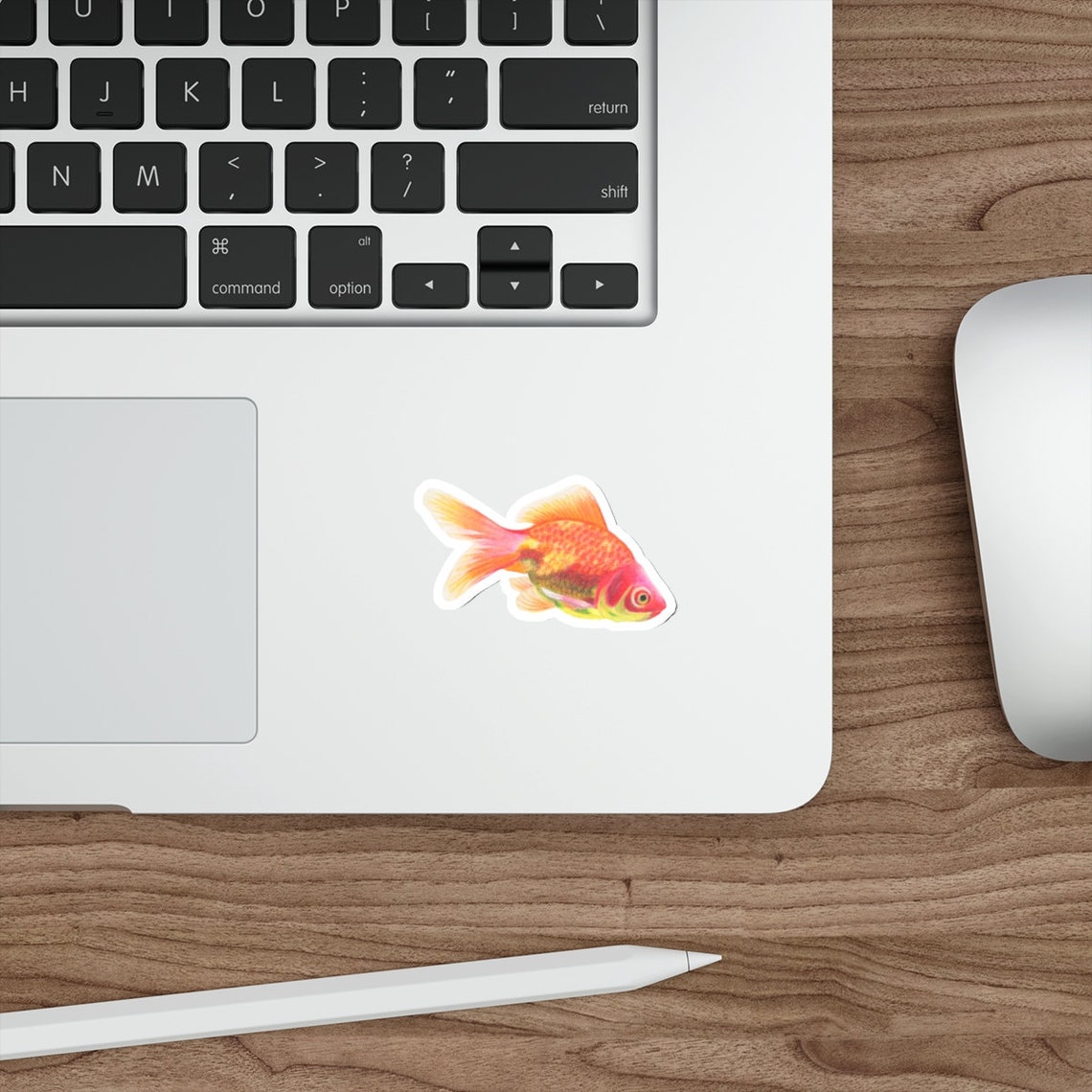 Goldfish Die-cut Vinyl Sticker - Etsy