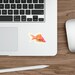 Goldfish Die-cut Vinyl Sticker - Etsy