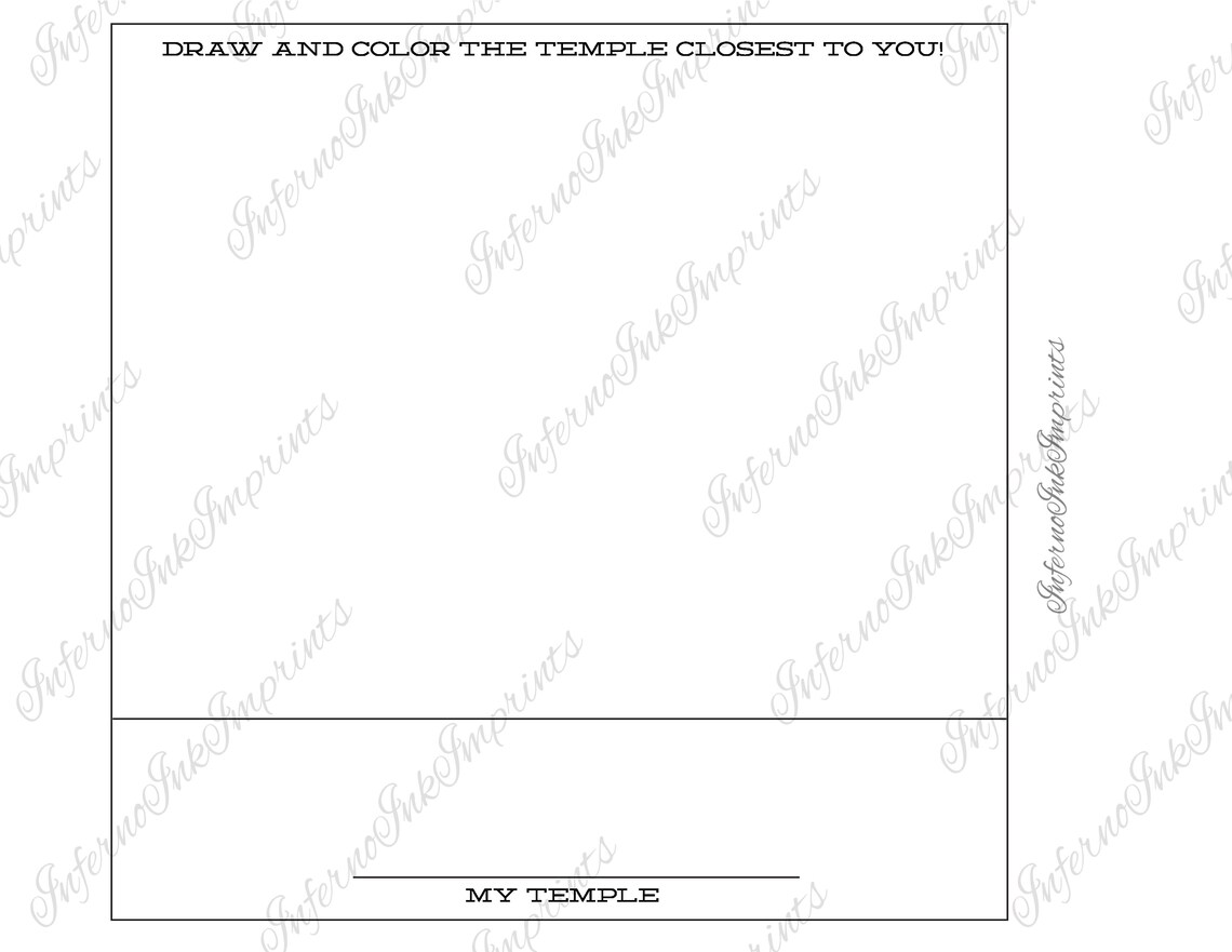 Draw Your Own Temple, General Conference, Church of Jesus Christ of ...