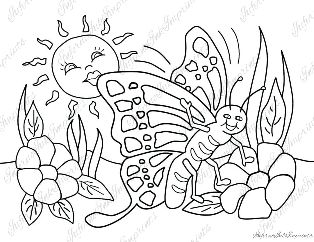 May Day, Beltane Coloring Page, Maypoles, Flowers, Spring, Pagan ...
