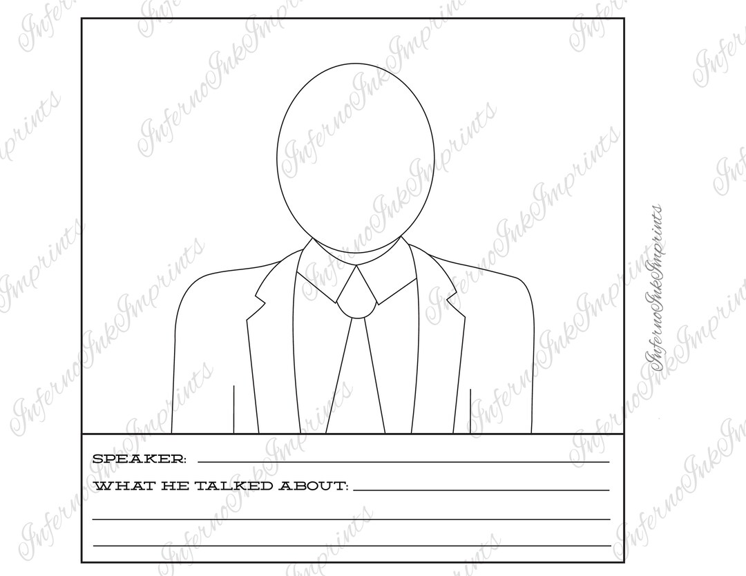 Draw the Speakers, General Conference, Church of Jesus Christ of Latter ...