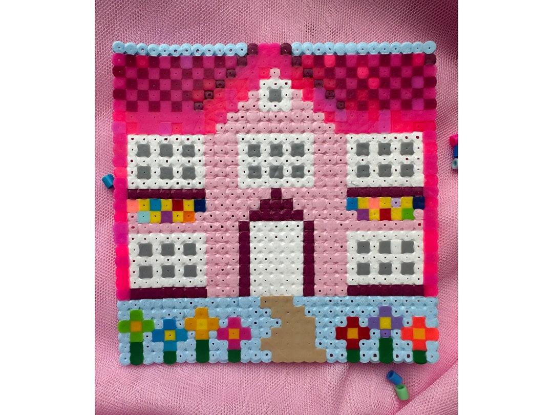 Printable Download - Doll House Hama Bead Template - Kids Craft ...