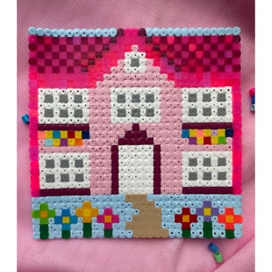 Printable Download - Doll House Hama Bead Template - Kids Craft ...