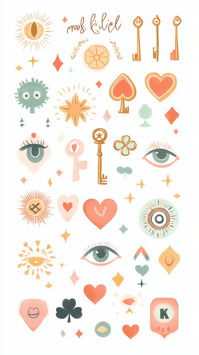 777 Lucky Girl Clipart Bundle - 77 Clipart Designs You Manifested ...