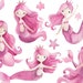 Little Mermaid Png, Sea Animals Clipart, Mermaid Castle, Watercolor ...