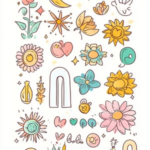 777 Lucky Girl Clipart Bundle - 77 Clipart Designs You Manifested ...