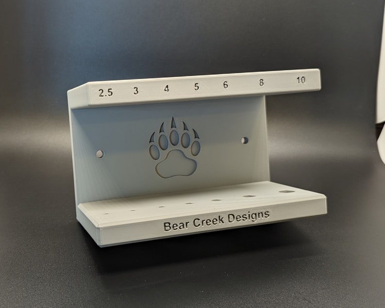 SAE & Metric T-handle Hex Key Storage Rack - 3D Printed Allen Wrench ...