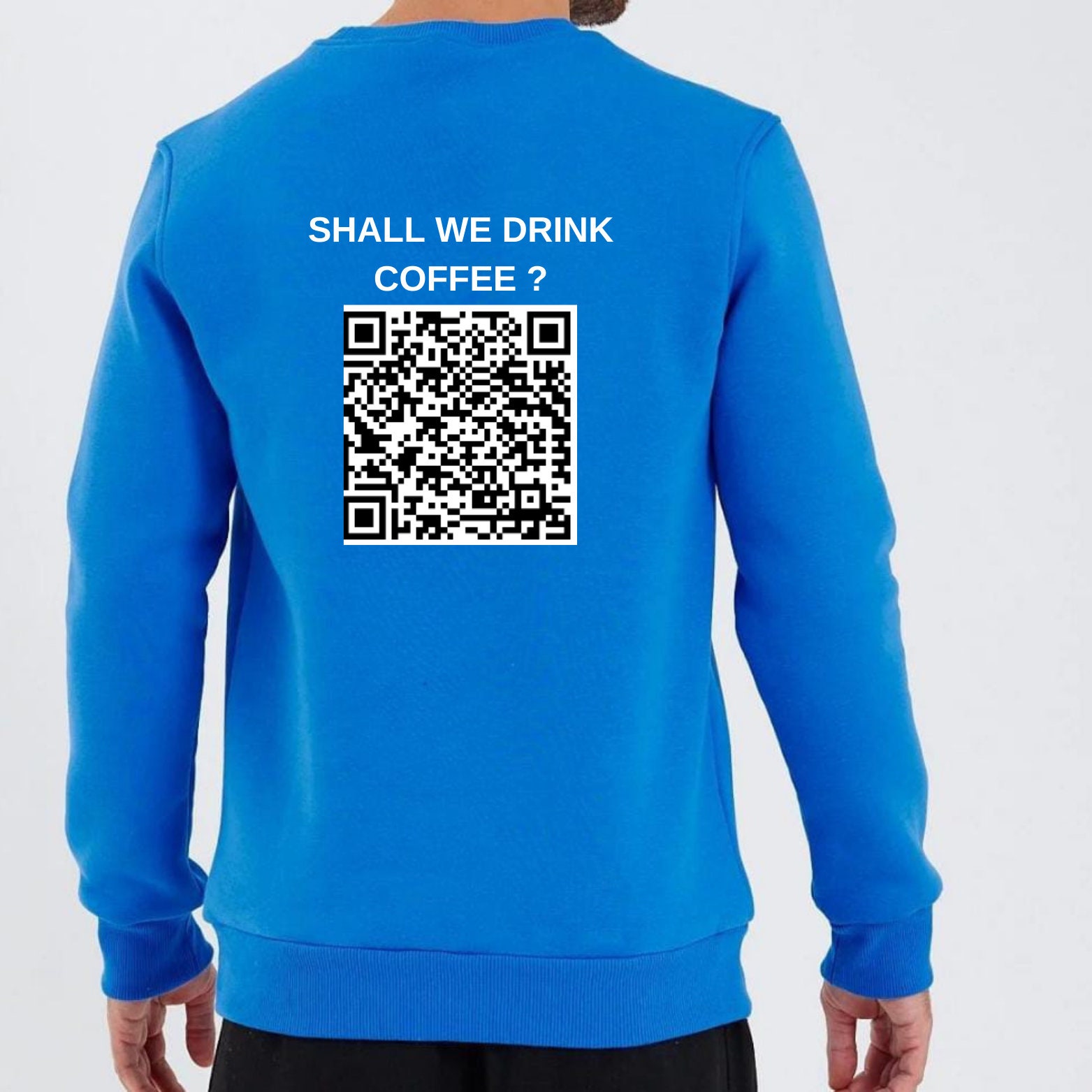 Special Qr Code Hoodie, Custom Qr Sweatshirt, Unique QR Code Sweatshirt ...