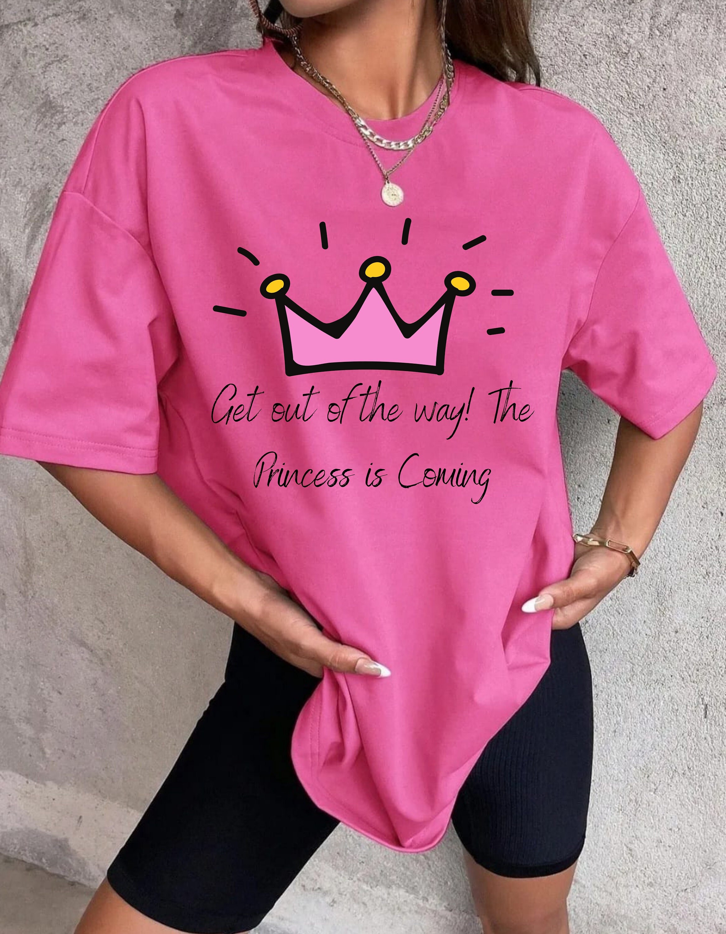Princess Crown T-shirt, Girl's Fairytale Tee, Royal Graphic Shirt ...