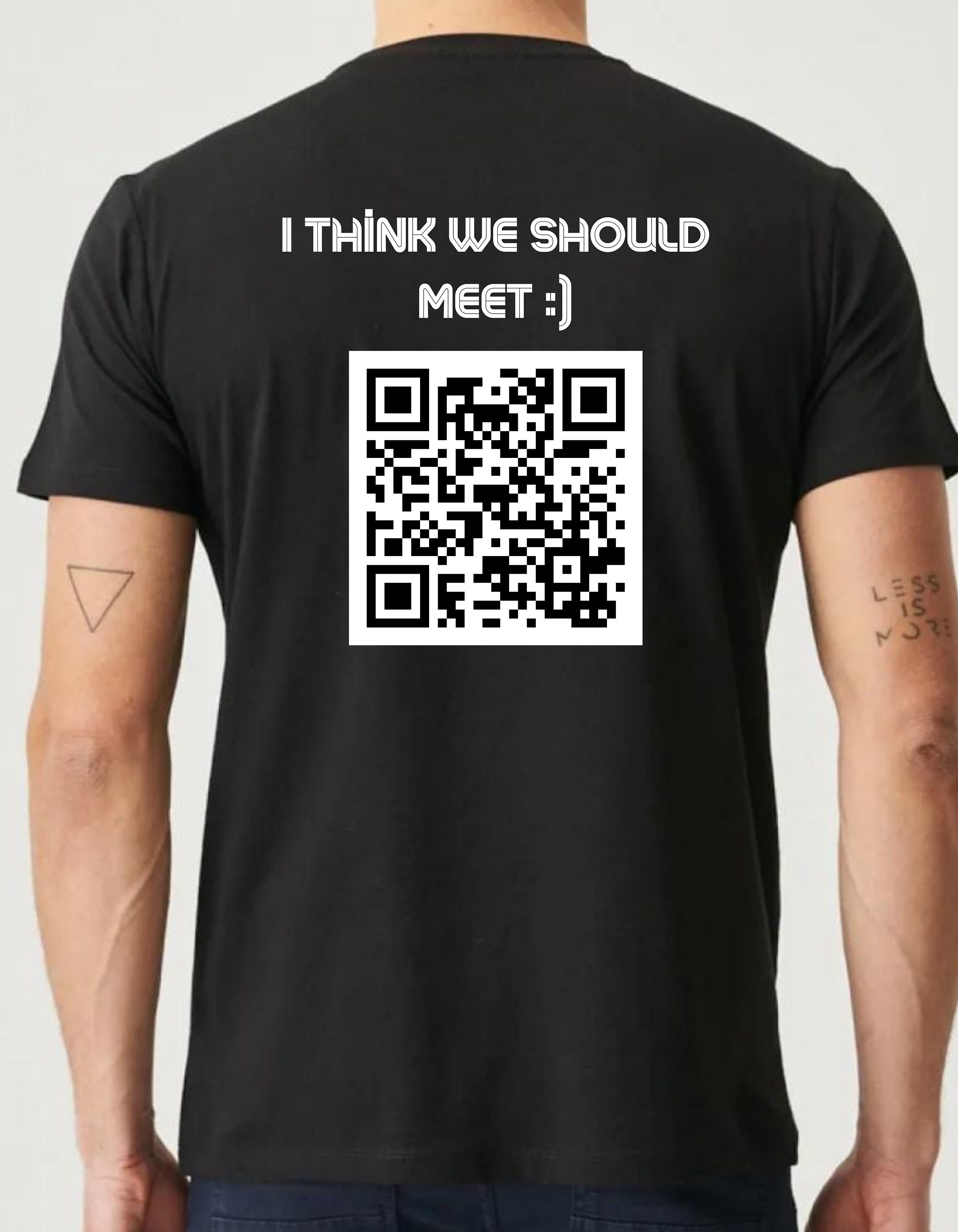 Special Qr Code T-shirt, Qr Code Shirt, Custom Qr Tee, Unique QR Code ... Special Qr Code T-shirt, Qr Code Shirt, Custom Qr Tee, Unique QR Code ...