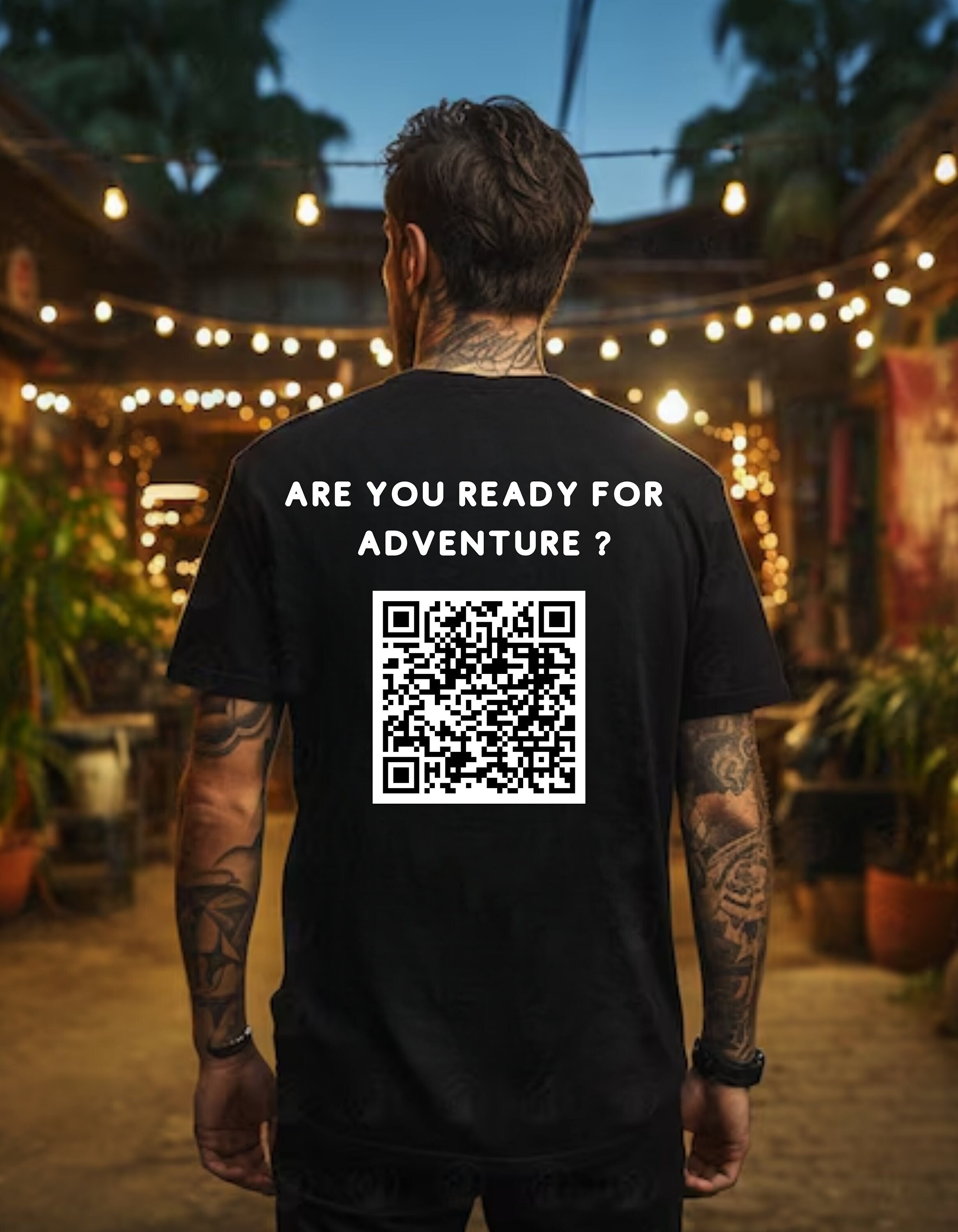 Special Qr Code T-shirt, Qr Code Shirt, Custom Qr Tee, Unique QR Code ...