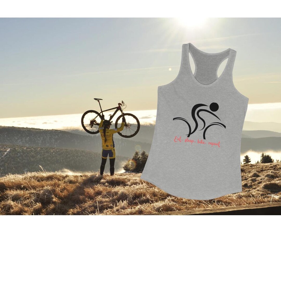 Women's Ideal Racerback Tank, Bike, Bicycle, Perfect Gift Outfit for ...
