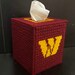 Washington Commanders Helmet Style Tissue Box Cover Plastic Canvas - Etsy